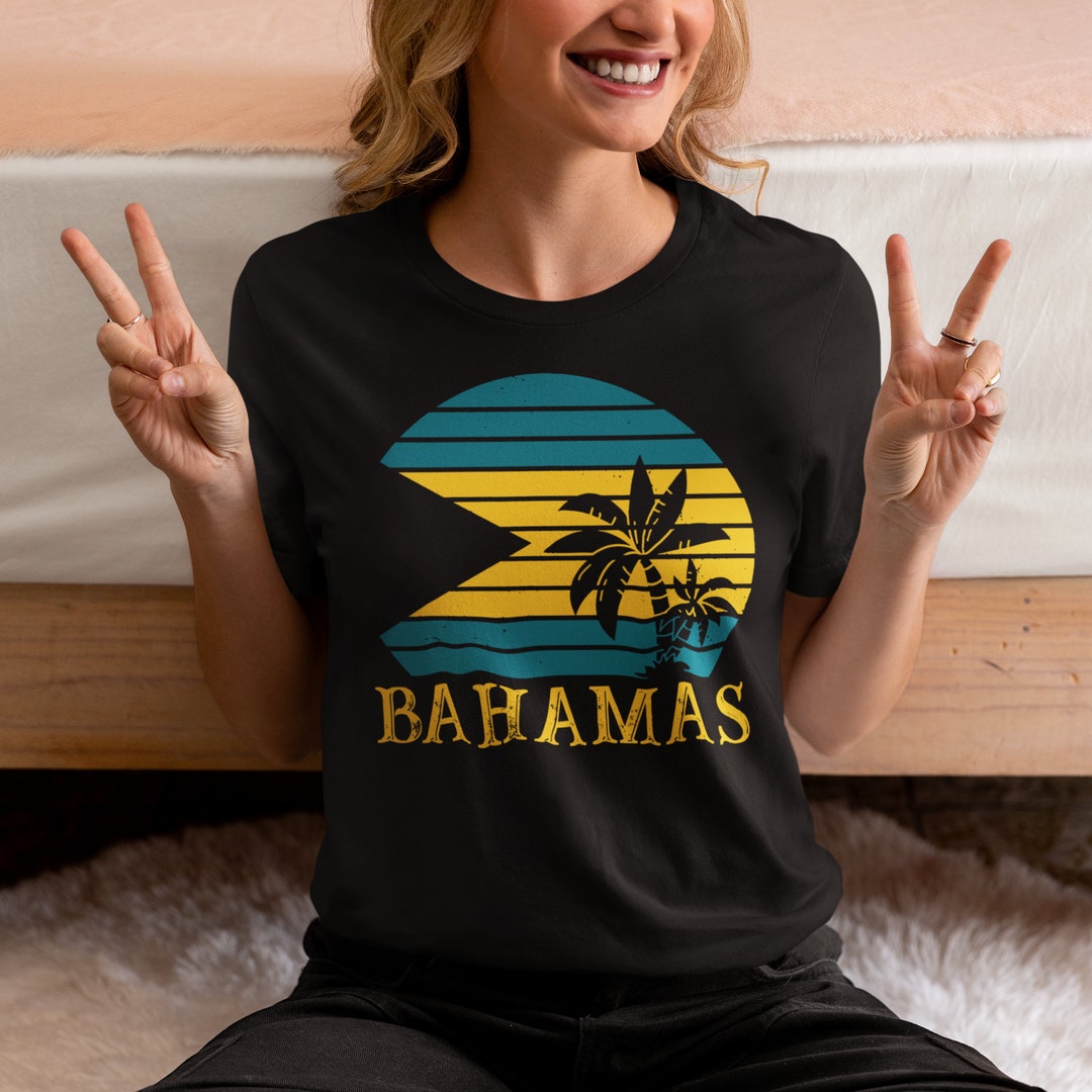Proud Bahamas Bahamians Flag Nassau Vintage Unisex T-shirt, Comfort ...