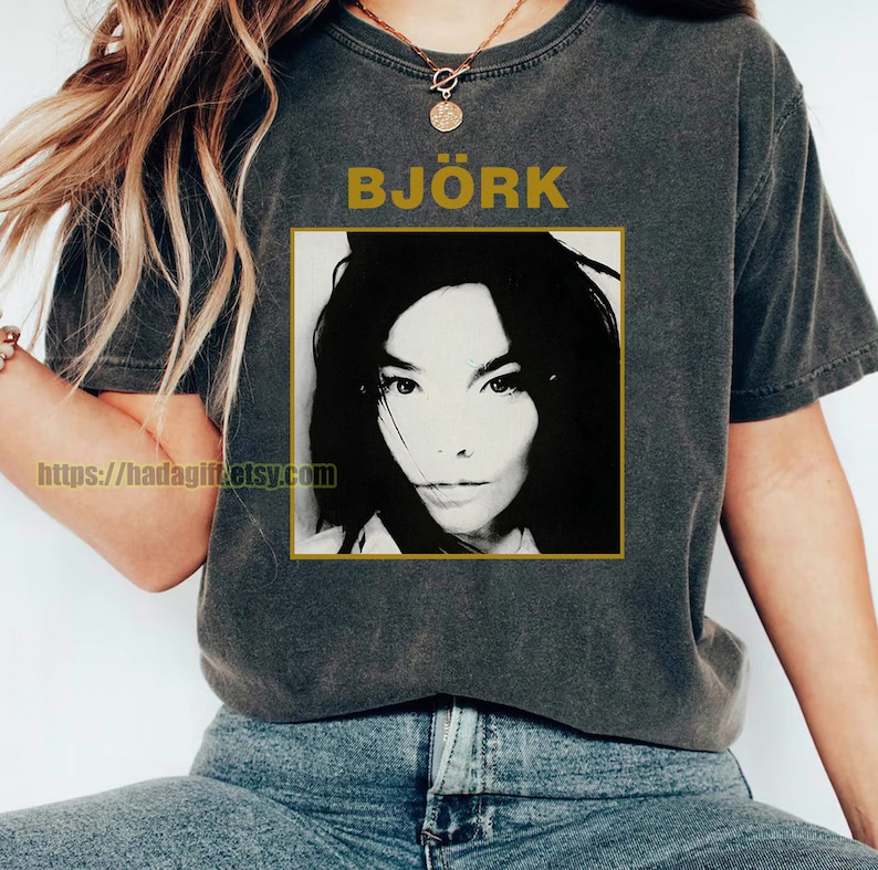 90s Bjork Album T-shirt, Björk T-shirt, Bjork Music Icon Shirt, 90s ...