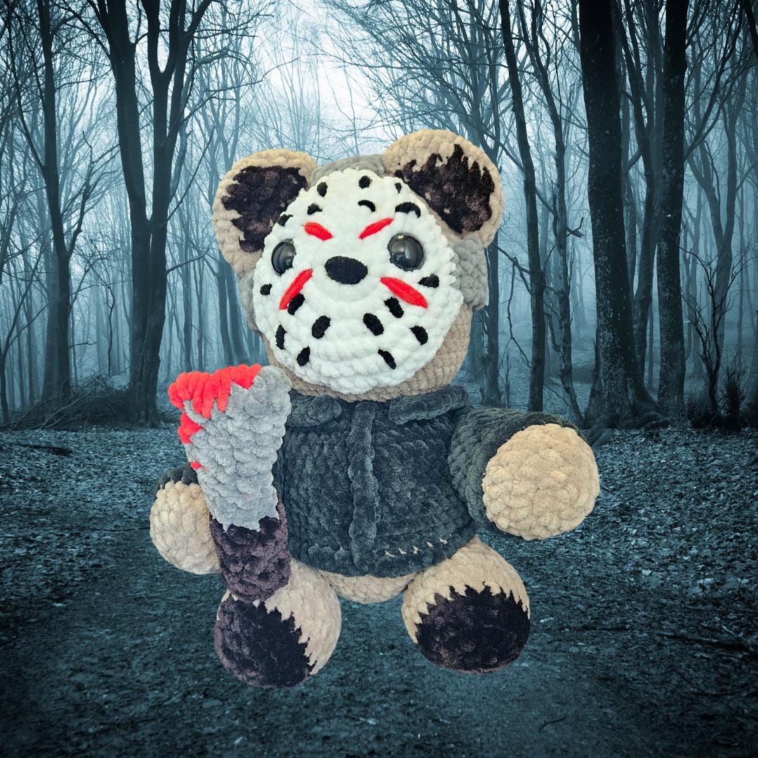 Crochet Horror Jason Teddy Bear - Etsy