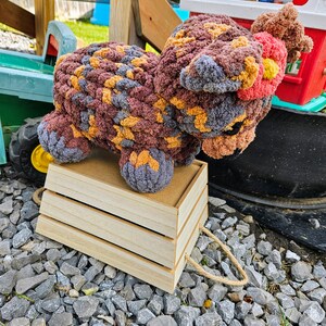 Frumpy Cow Fingerknit Tutorial - Etsy