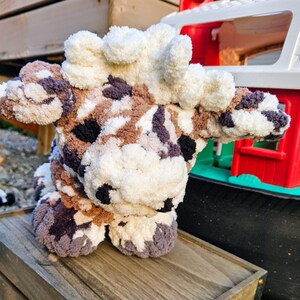 Frumpy Cow Fingerknit Tutorial - Etsy