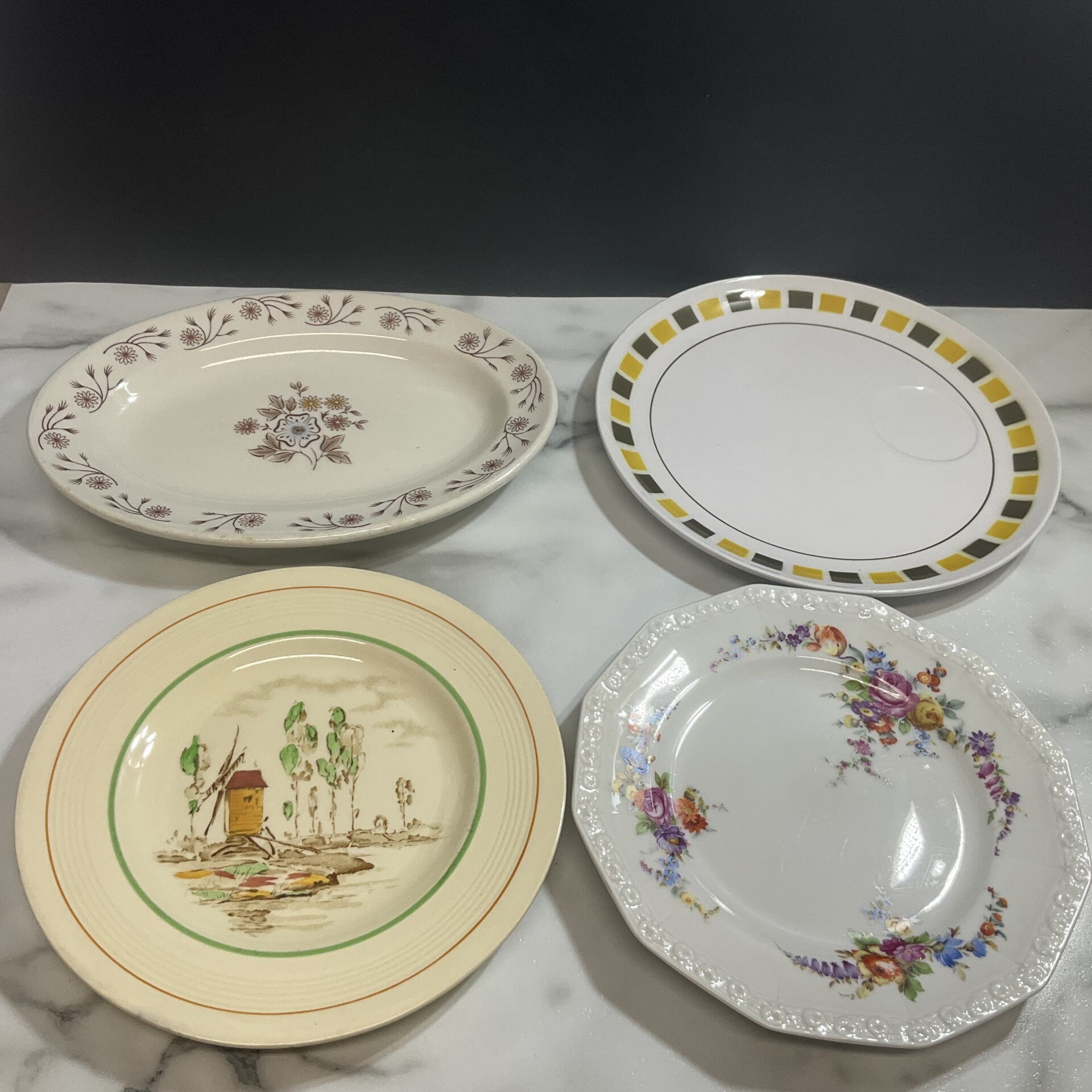 Vintage Paltes, Mikasa Plate,crondley Plate,wood & Sons Plate, Maria ...