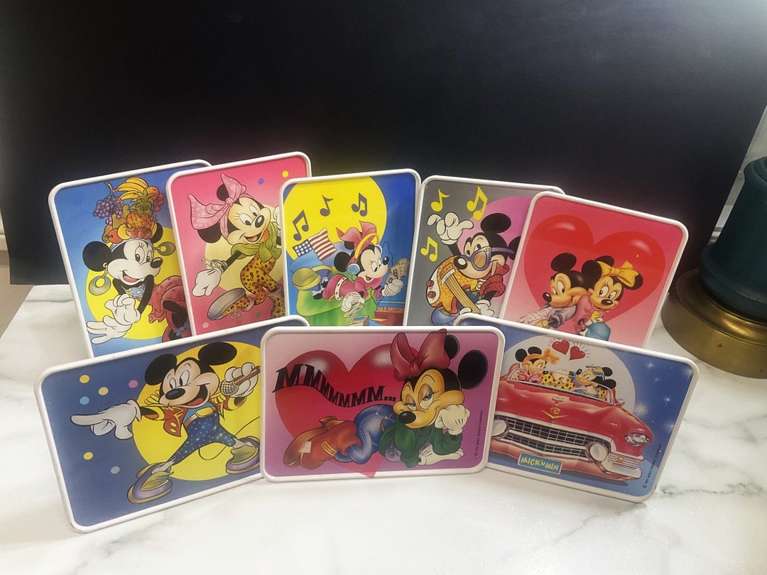 Vintage the Walt Disney Metal Postcards, Vintage Metal Postards, Walt ...