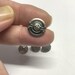 Silver Metal Vintage Buttons, Metal Buttons, Silver Buttons, Vintage ...