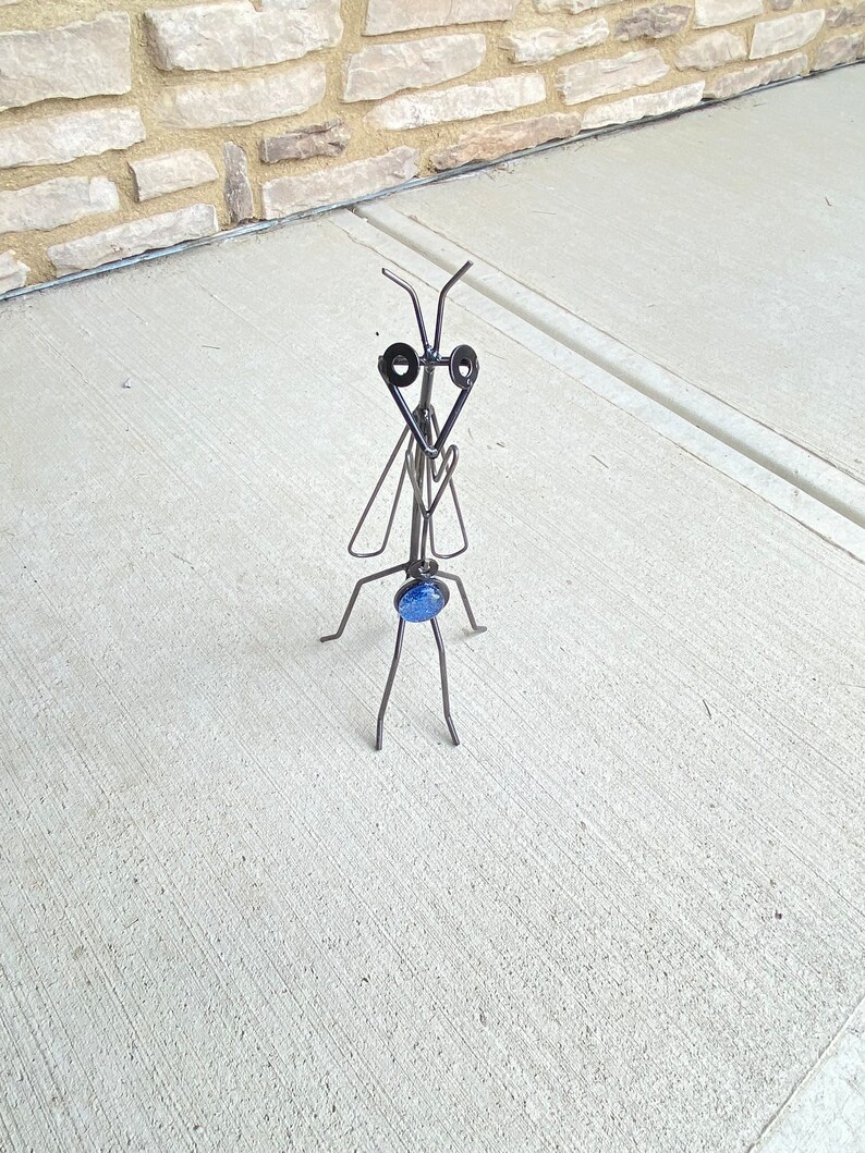 Praying Mantis Mini Size. Holds a Medallion From Hook on Arms. Comes ...