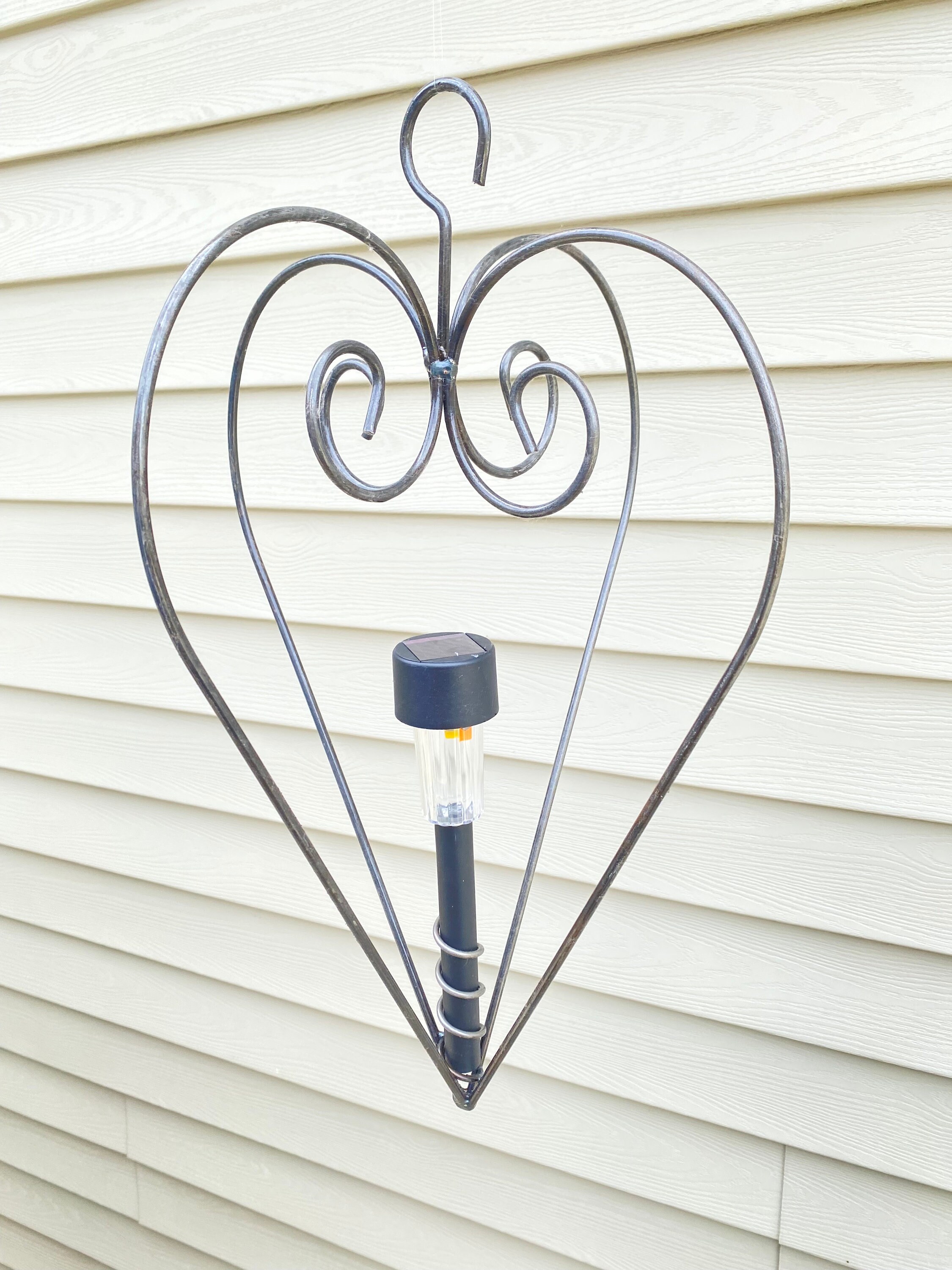 Heart Hanging Solar - Etsy