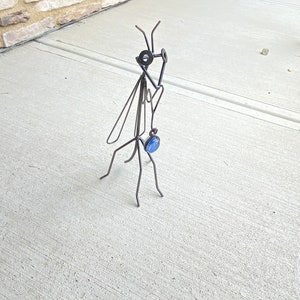 Praying Mantis Mini Size. Holds a Medallion From Hook on Arms. Comes ...
