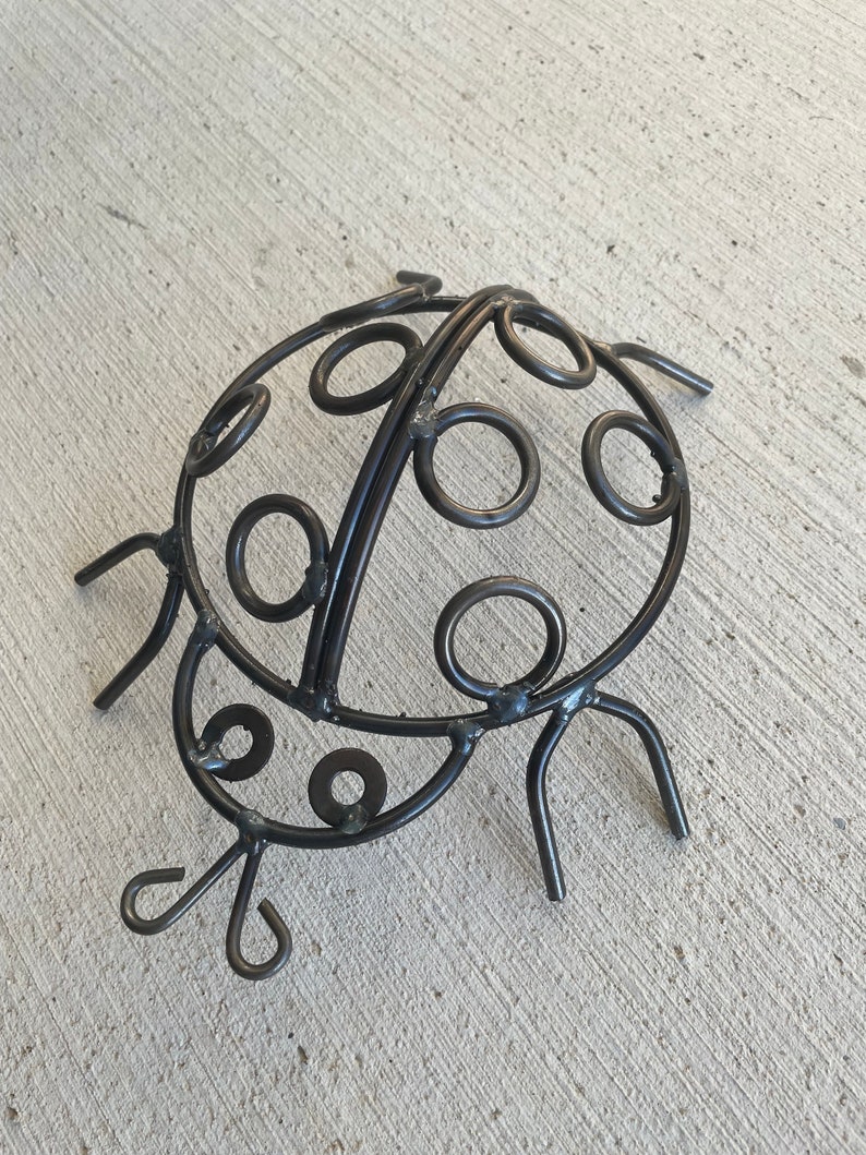 Ladybug, Garden Art, Metal Lady - Etsy