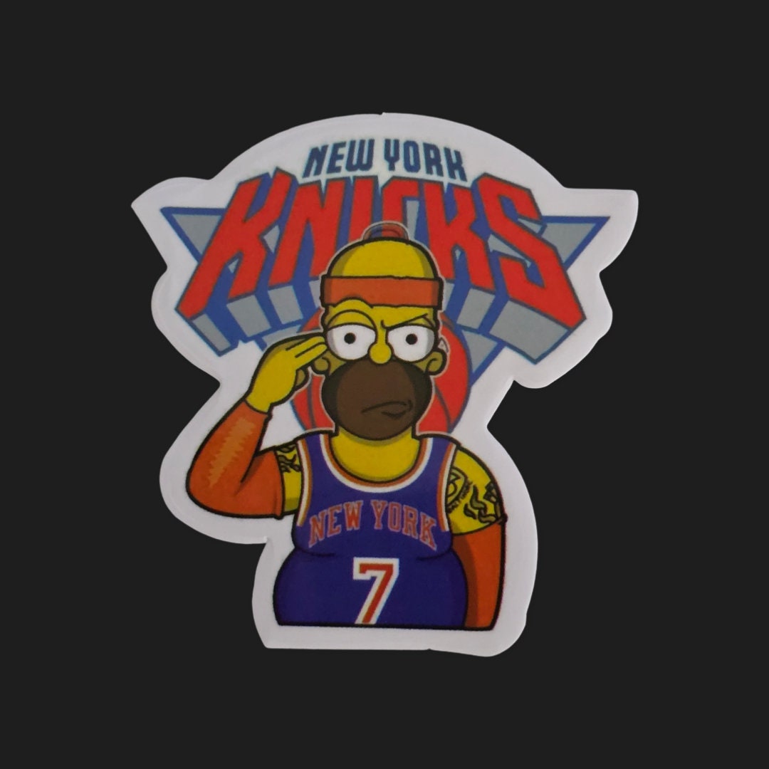 SIMPSONS TV Show Homer New York Knicks Hard Hat Snowboard Skateboard ...