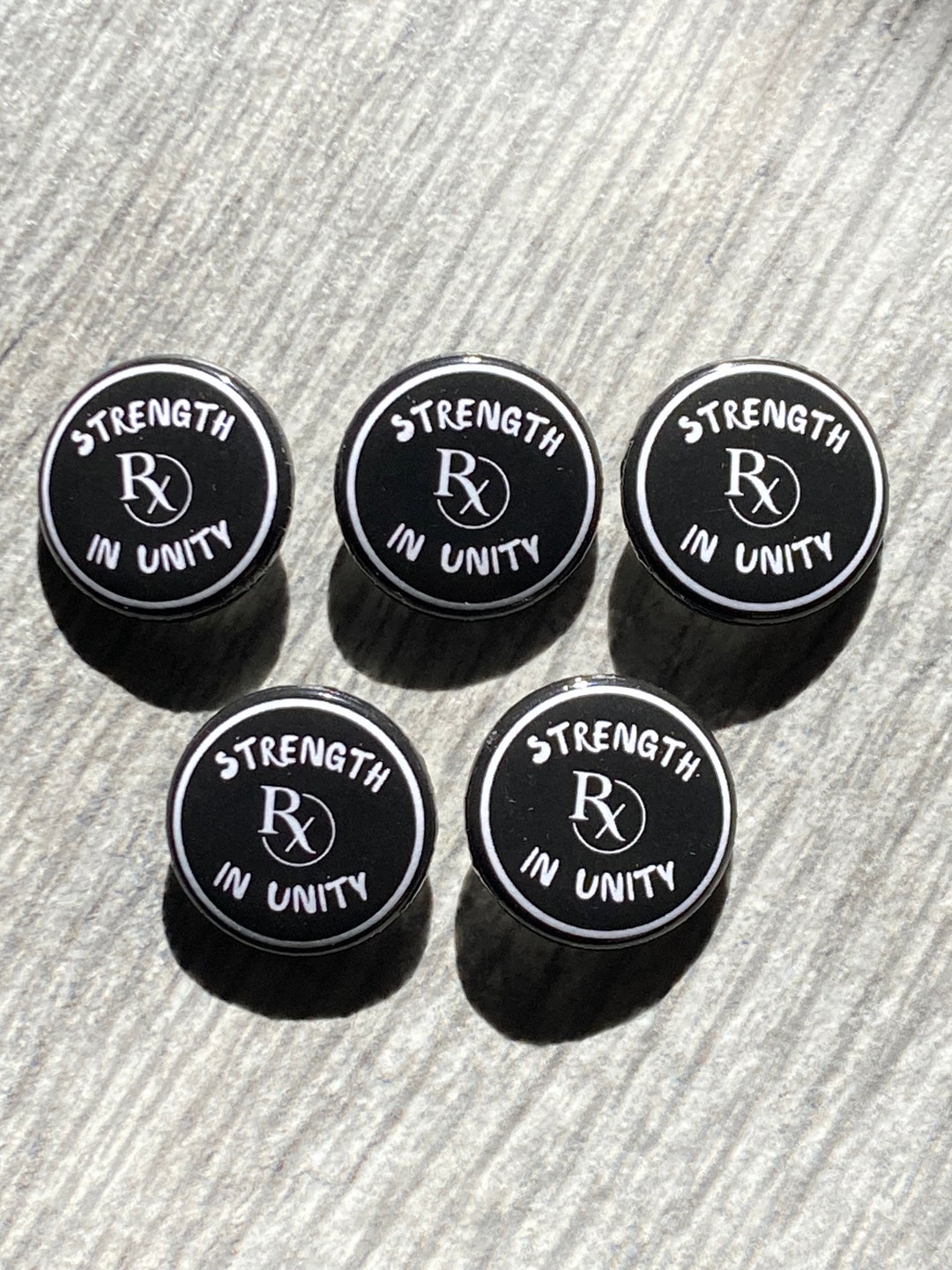Pharmacy Walkout Pin: Strength in Rx Unity Button Pin for White Coats ...