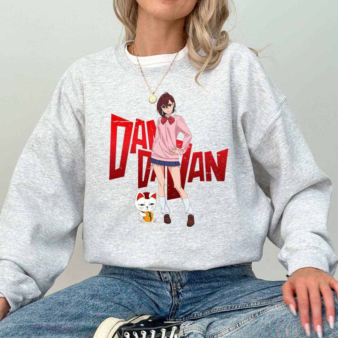 Dandadan Sweatshirt, Turbo Ganny, Momo Ayase Anime Sweatshirt Dandadan ...