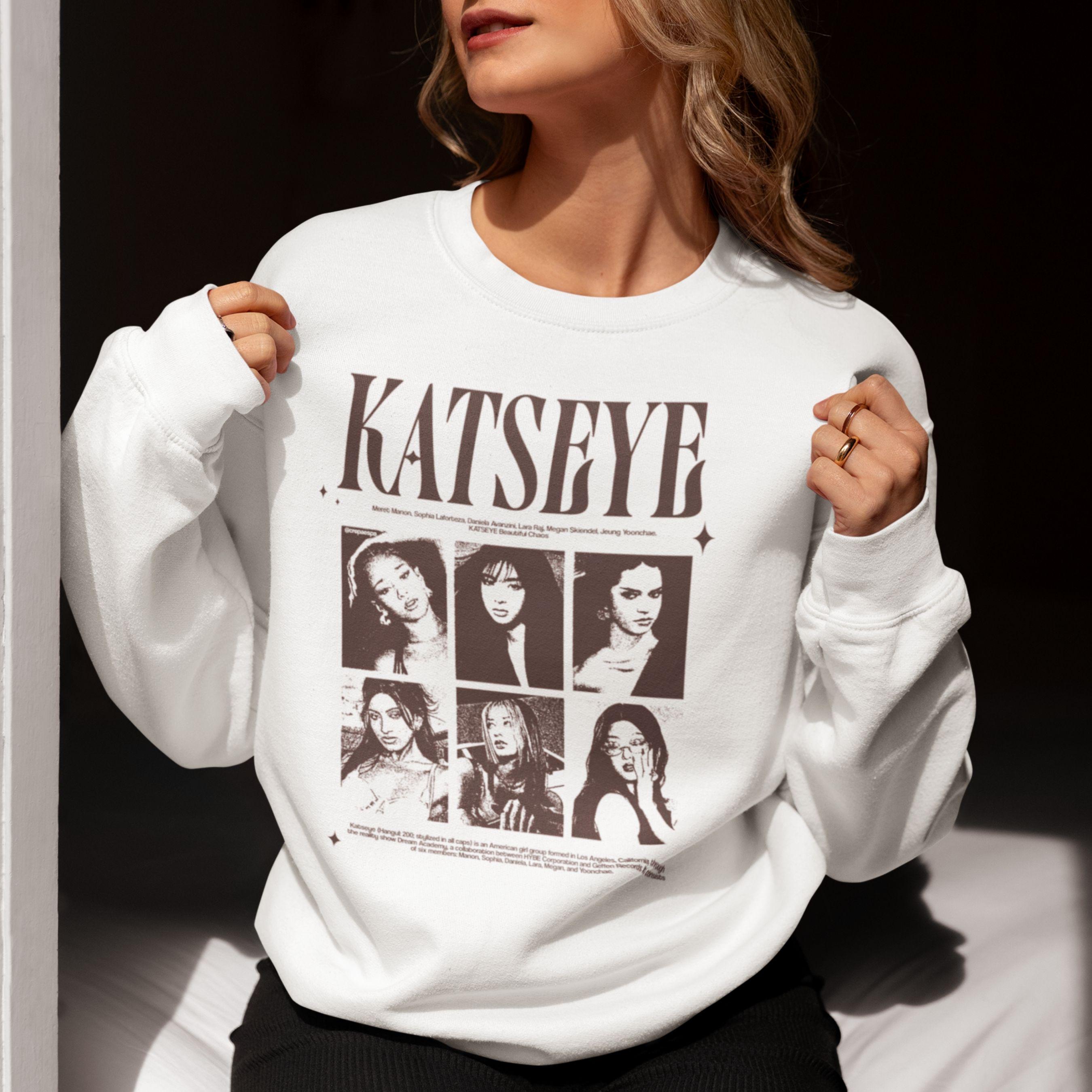 Vintage Graphic Sweatshirt: Katseye Gnarly Kpop Fan Merch - Etsy