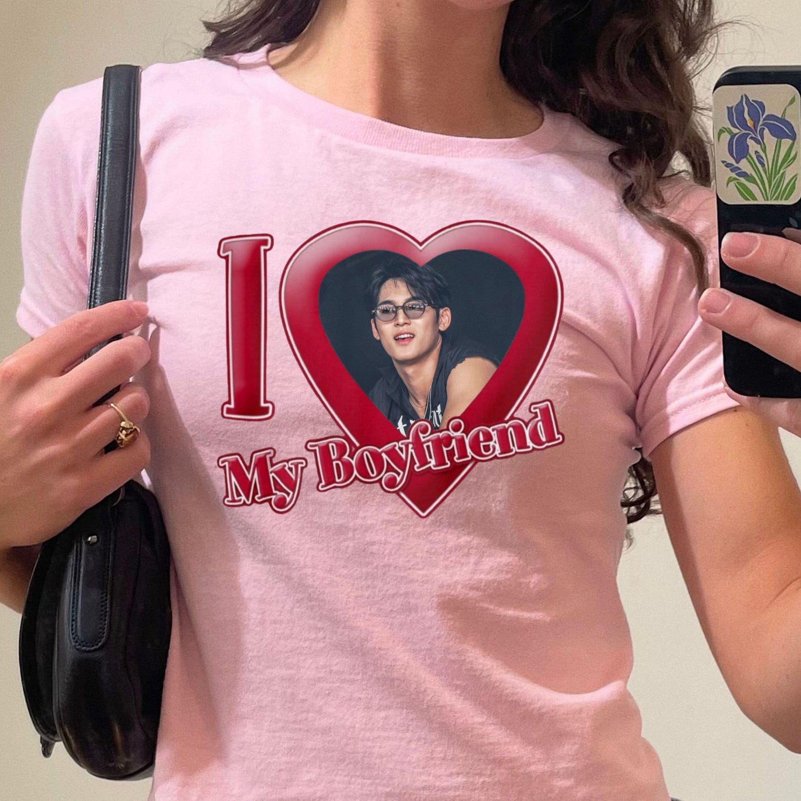 Seventeen Mingyu I Love My Boyfriend Shirt Kpop Shirt, Custom i Love ...