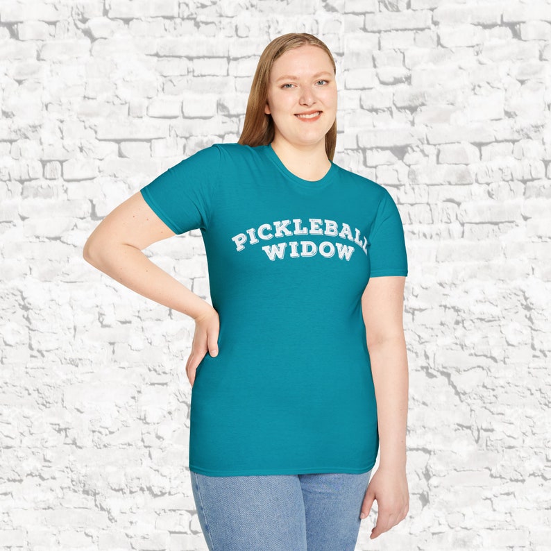 Pickleball Widow T-shirt, Funny Pickleball Shirt, Pickleball Gift for ...