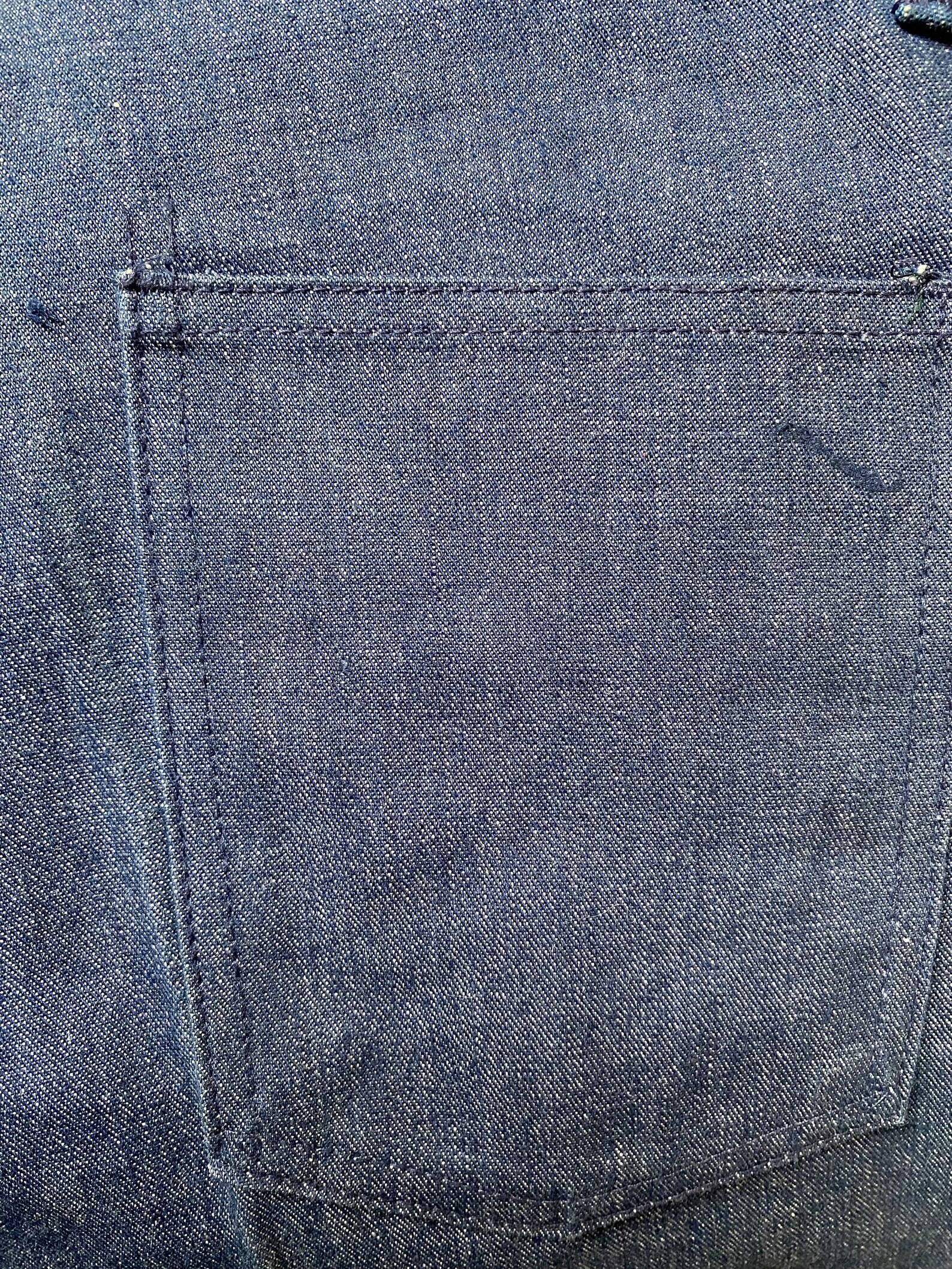 Vintage Deadstock Rappers by Washington Mfg Deadstock Navy Denim Flare ...