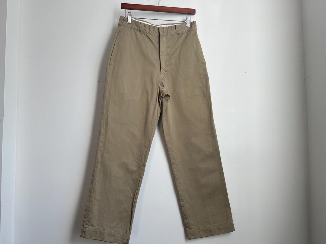Vintage 50s 60s US Army Cotton Khaki Chinos Excellent Condition 30x28 ...