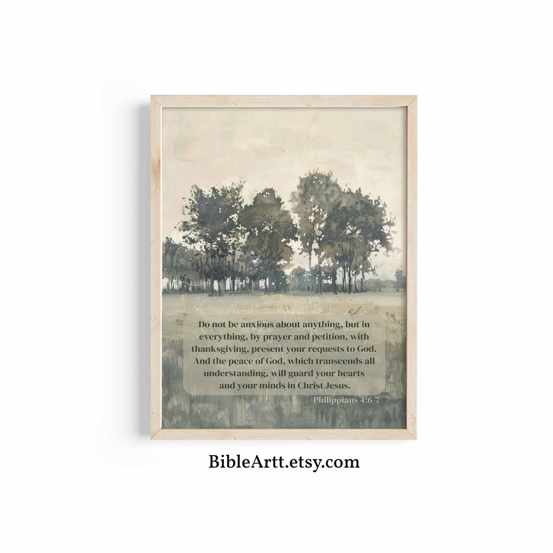 Bible Verse Printable, Country Farmhouse Decor, Personalized Scripture ...