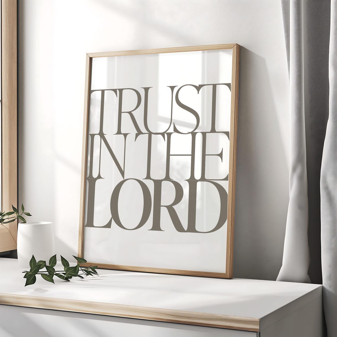 Christian Scripture Wall Art Set – Minimalist Bible Verse Posters ...
