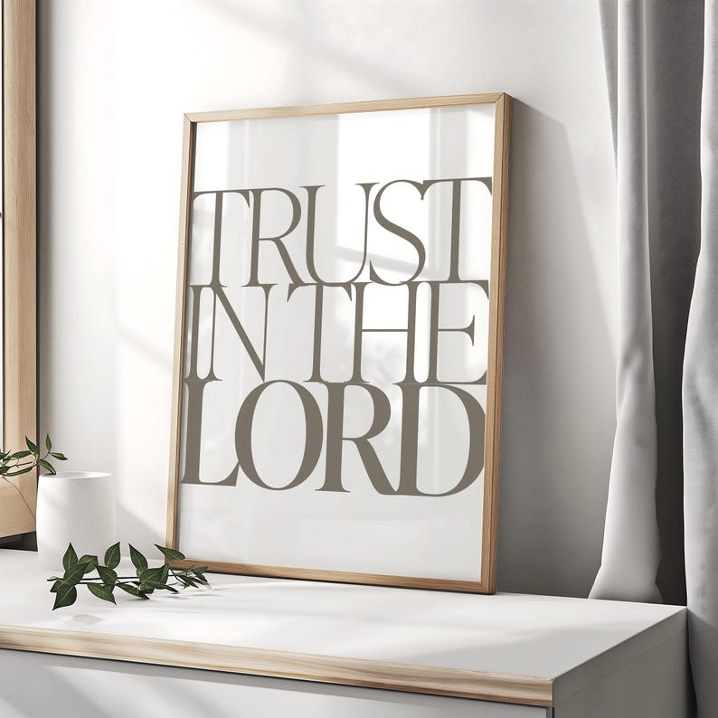Christian Scripture Wall Art Set – Minimalist Bible Verse Posters ...