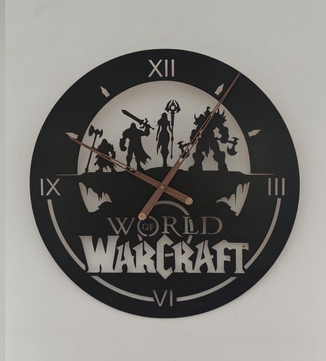 Wow Clock, Laser Cut Files, World of Warcraft, Vector - Etsy