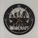 Wow Clock, Laser Cut Files, World of Warcraft, Vector - Etsy
