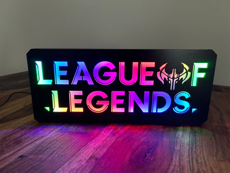 League of Legends LOGO, Laser Cut - Etsy