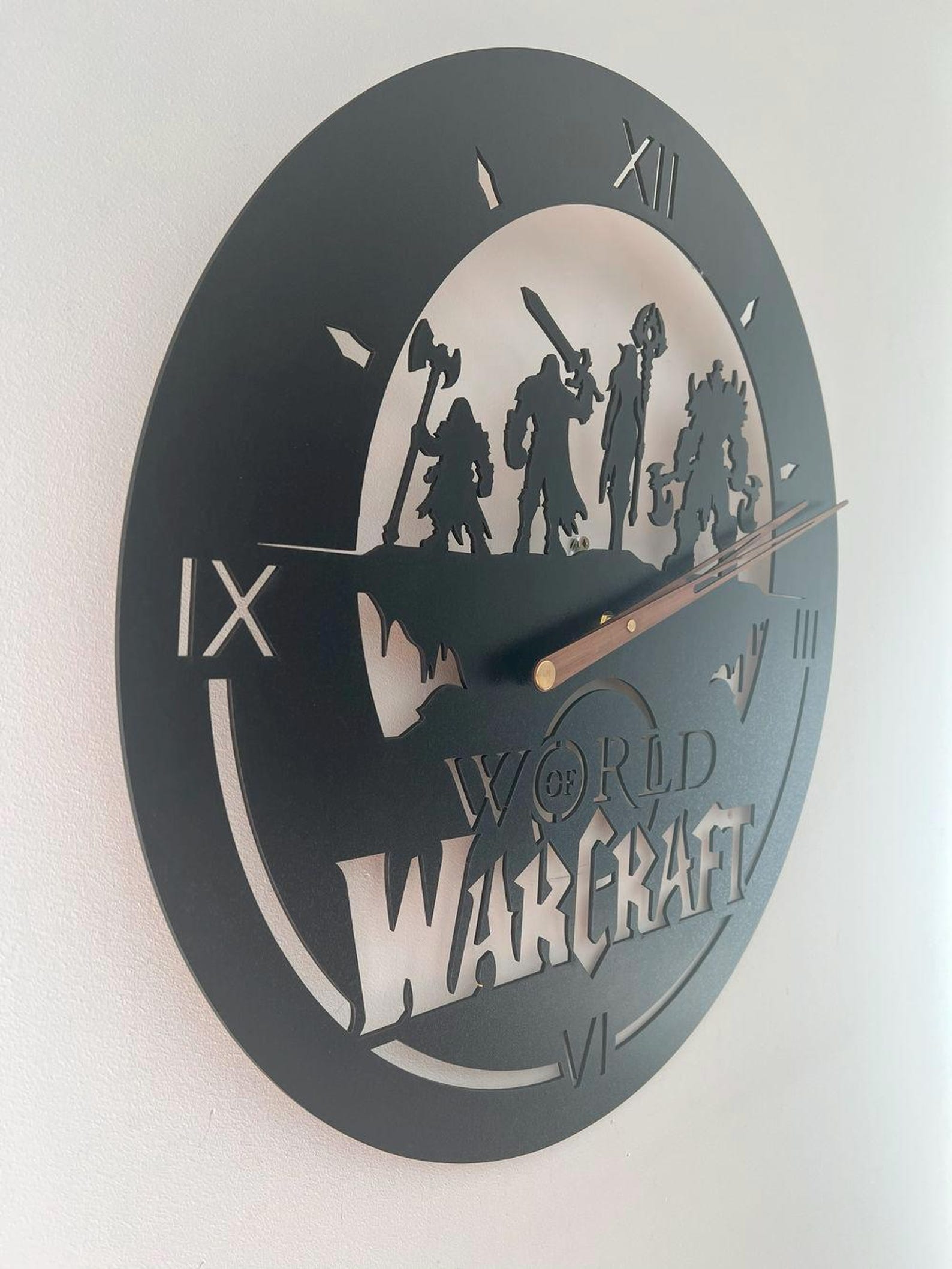 Wow Clock, Laser Cut Files, World of Warcraft, Vector - Etsy