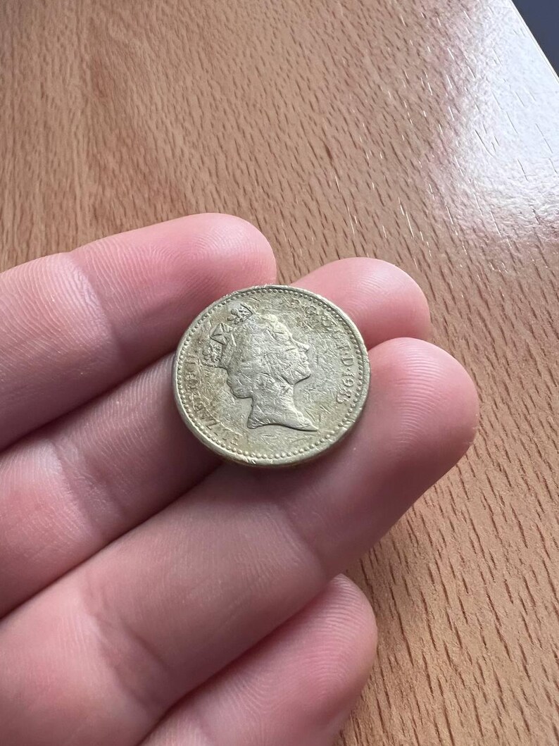 RARE One Pound 1985 Elizabeth ,rare One Pound Coin, Collectible Coin ...