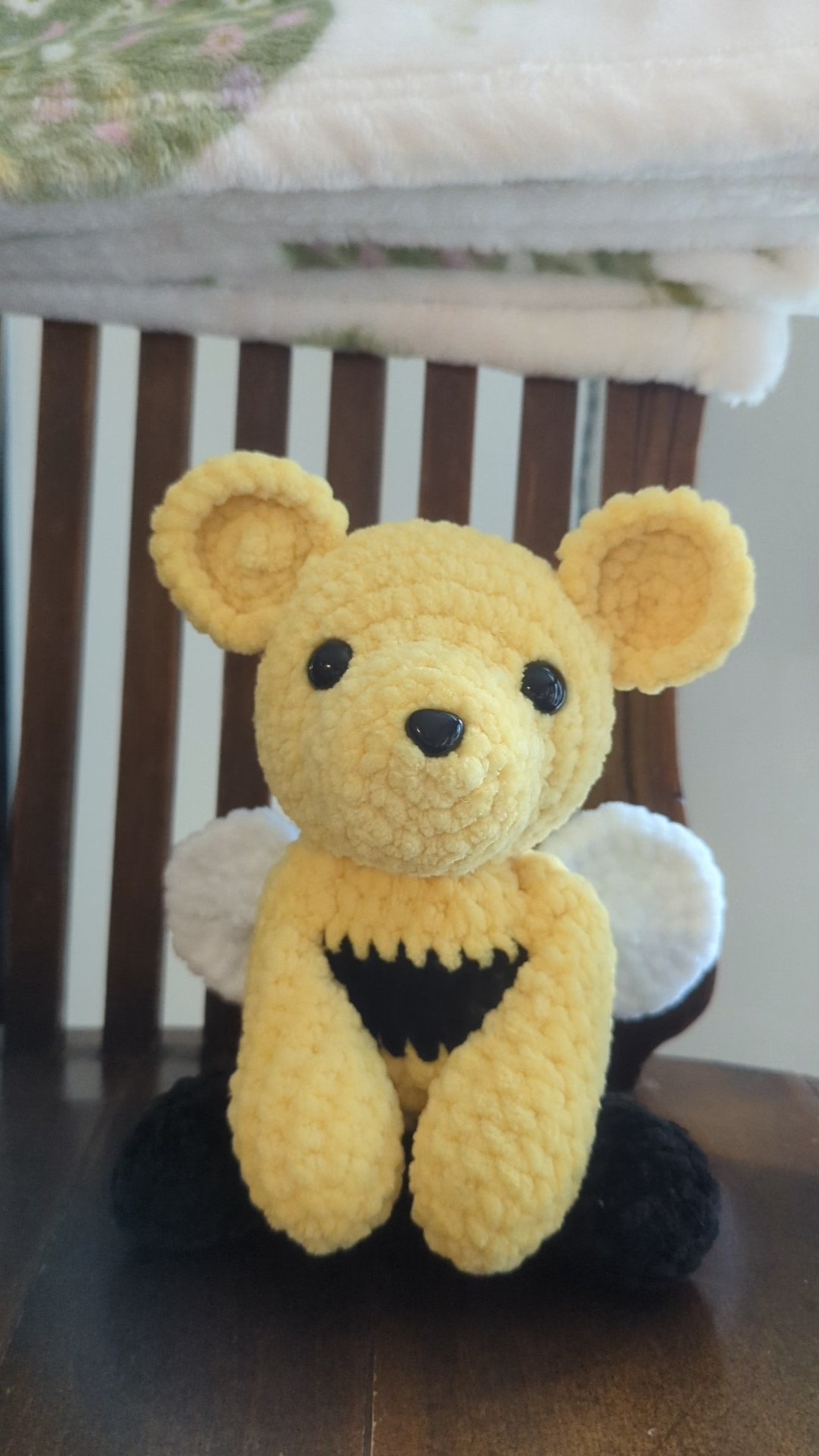 Crochet Bumblebear Plushie - Etsy