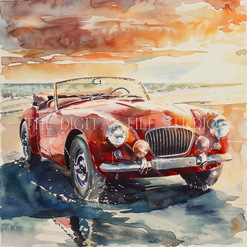 12 MG MGA Type High-quality Designs JPG Clip Art, Journaling ...