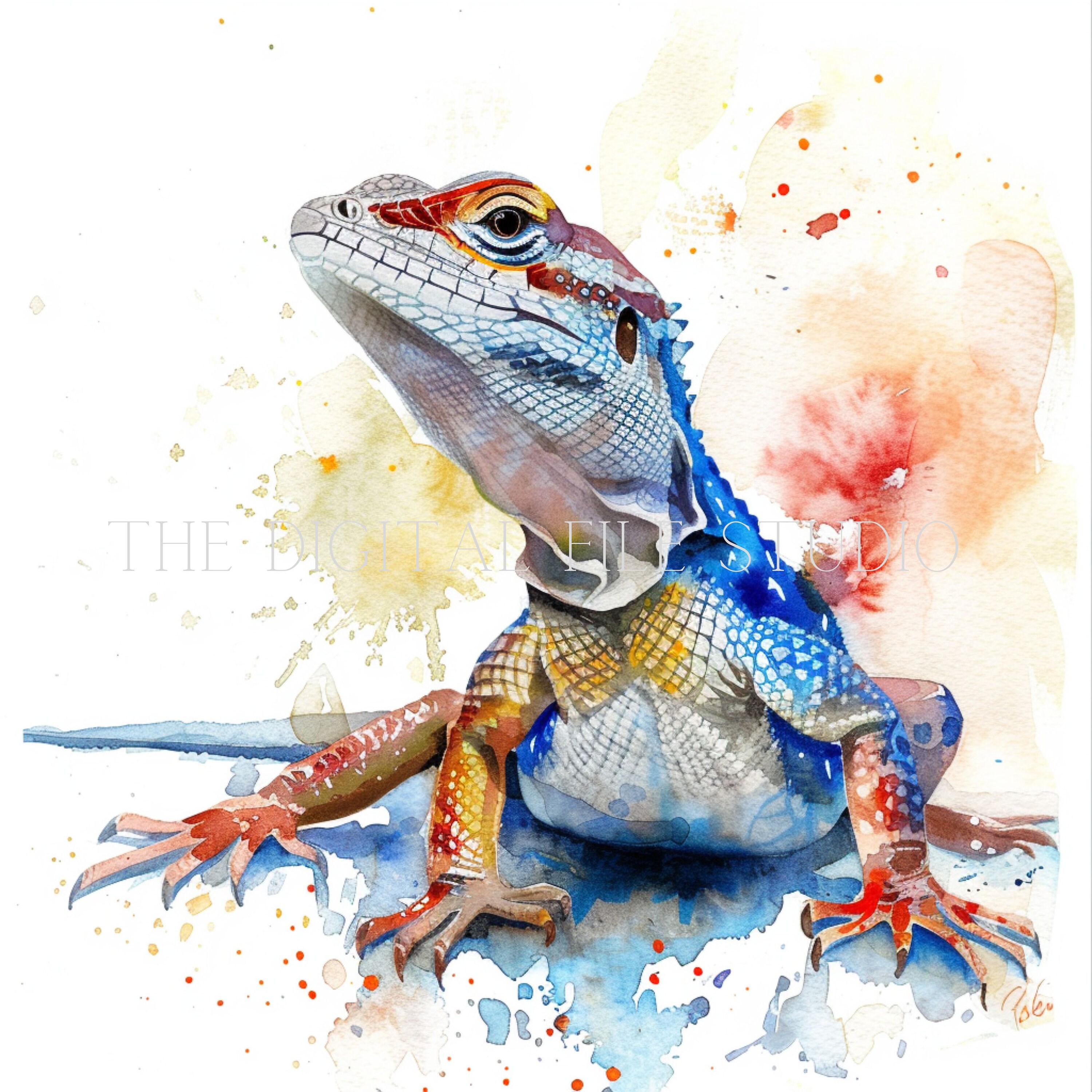 12 Lizard PNGJPGPDF Clipart 12 Digital Download Animal Images Animal ...