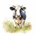 11 Moo-velous Dairy Cow PNGJPGPDF Clipart 11 Digital Download Animal ...