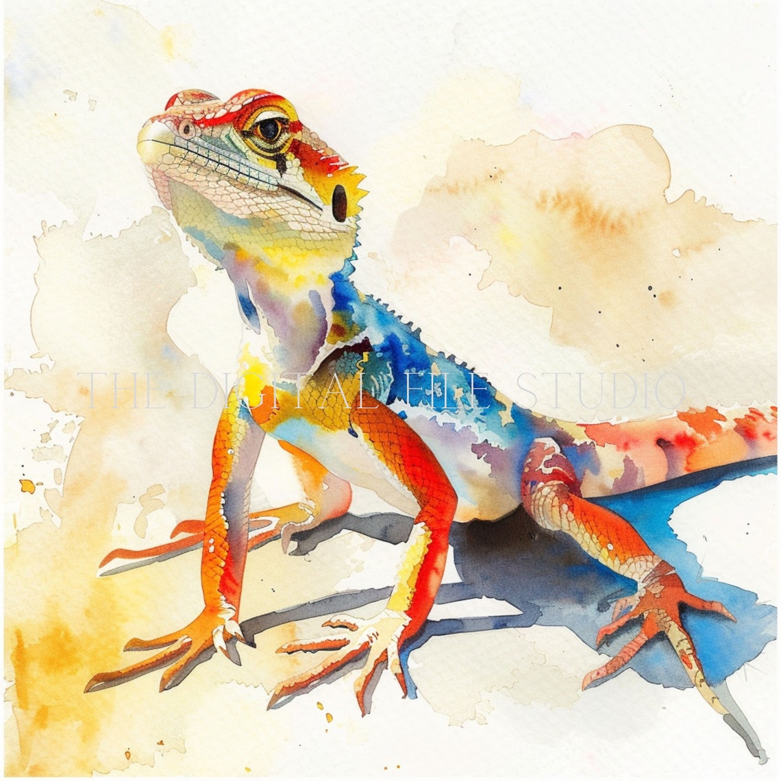 12 Lizard PNGJPGPDF Clipart 12 Digital Download Animal Images Animal ...