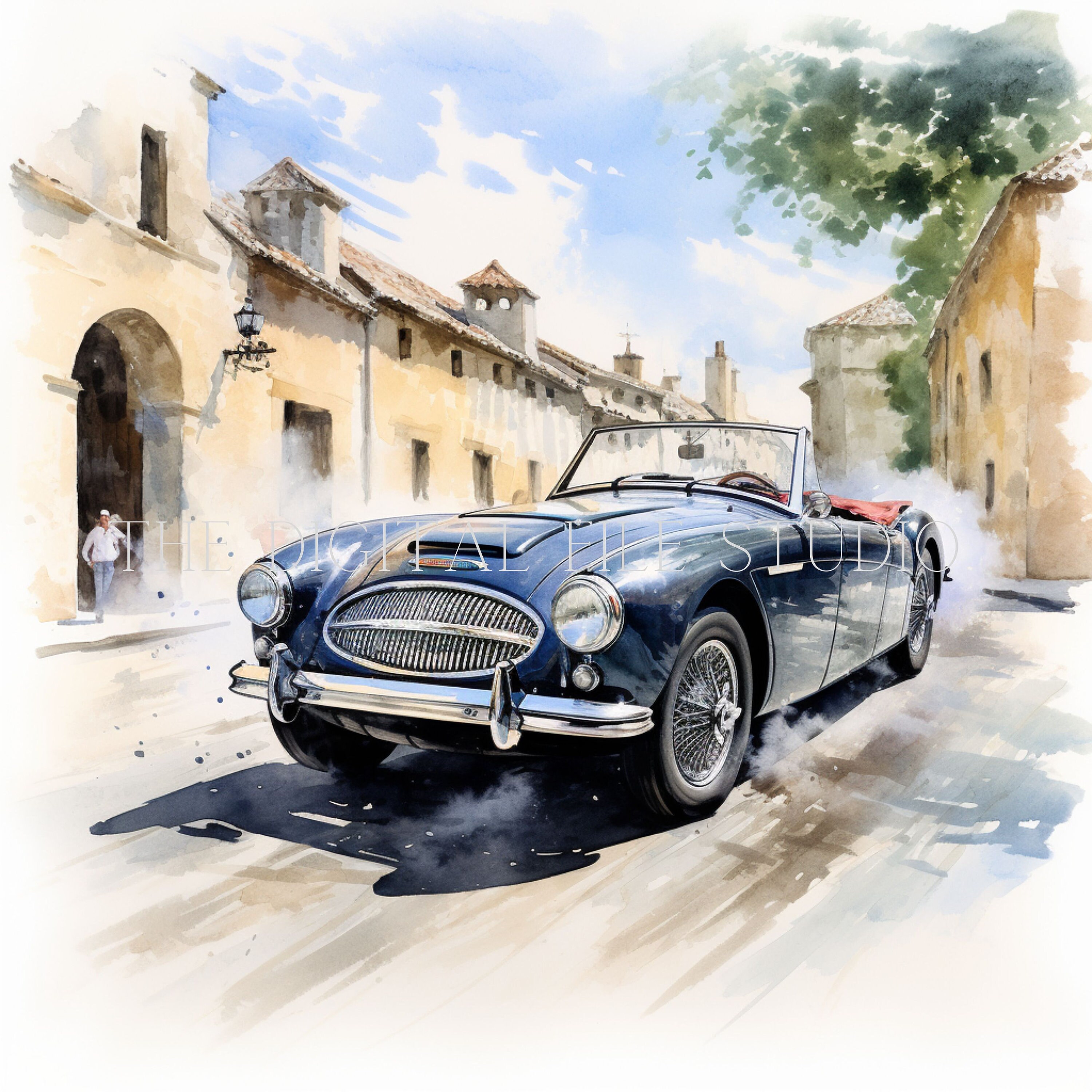 12 Austin-healey High-quality Designs PNGJPGPDF Clip Art, Journaling ...