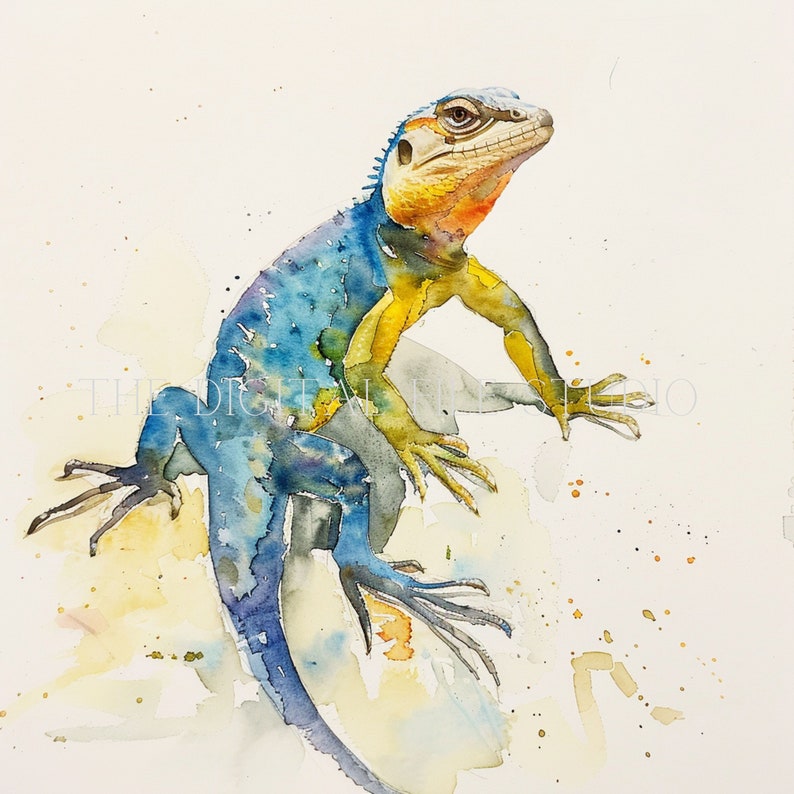 12 Lizard PNGJPGPDF Clipart 12 Digital Download Animal Images Animal ...