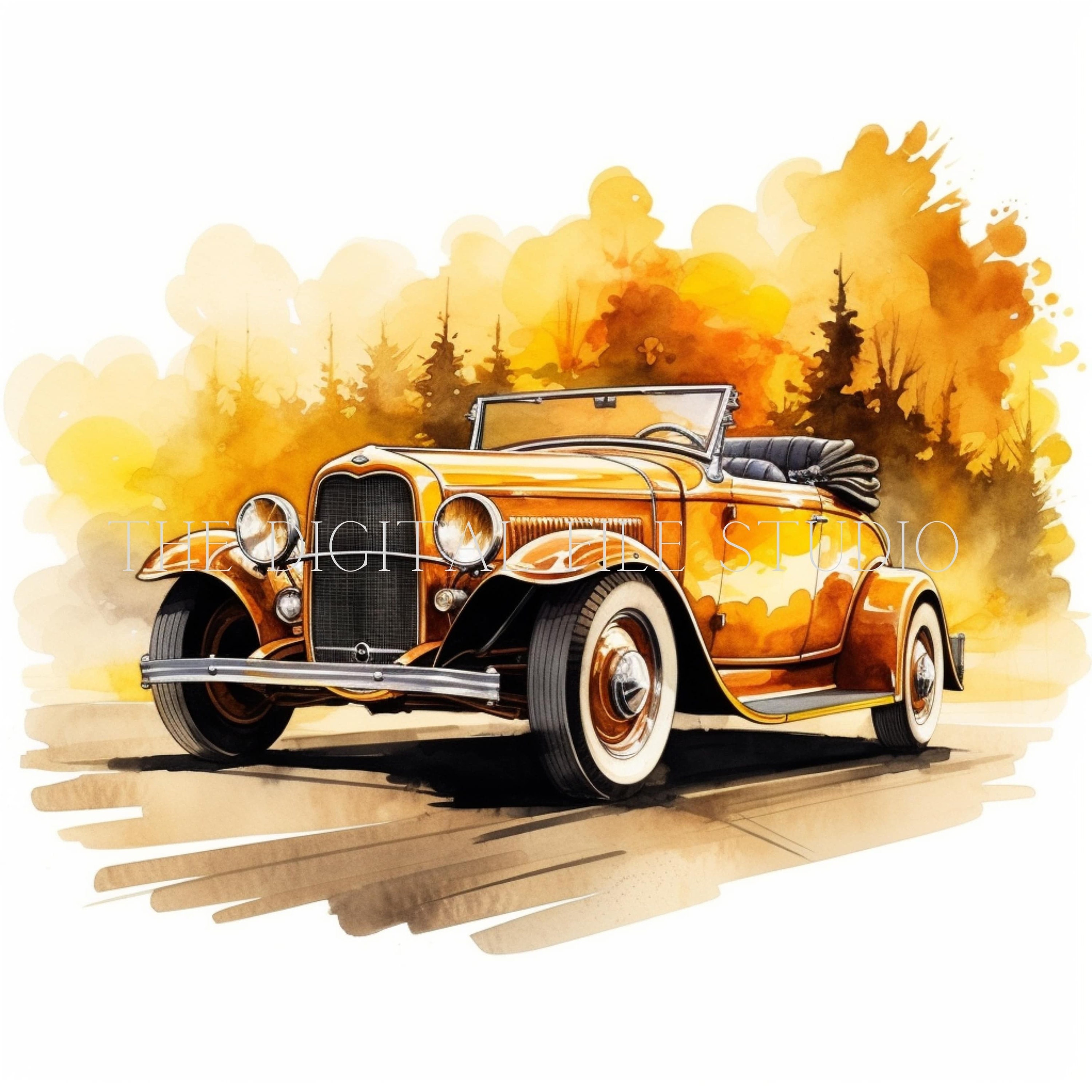 12 Ford Roaster High-quality Designs PNGJPGPDF Clip Art 12 Digital ...