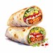 12 Watercolor Burritos Clipart PNGJPGPDF Burritos Digital Images ...
