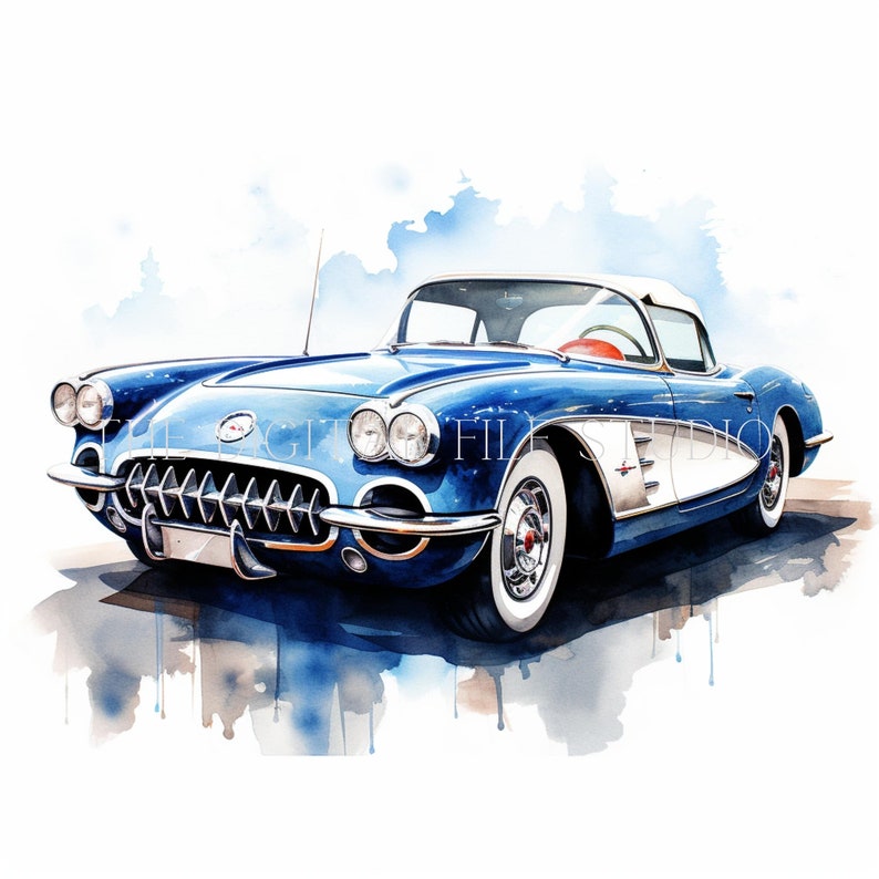 10 High-quality Designs of Chevrolet Corvette Clip Art 10 PNGJPGPDF ...