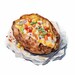 12 Watercolor Jacket Potato PNGJPGPDF Digital Images Graphics ...