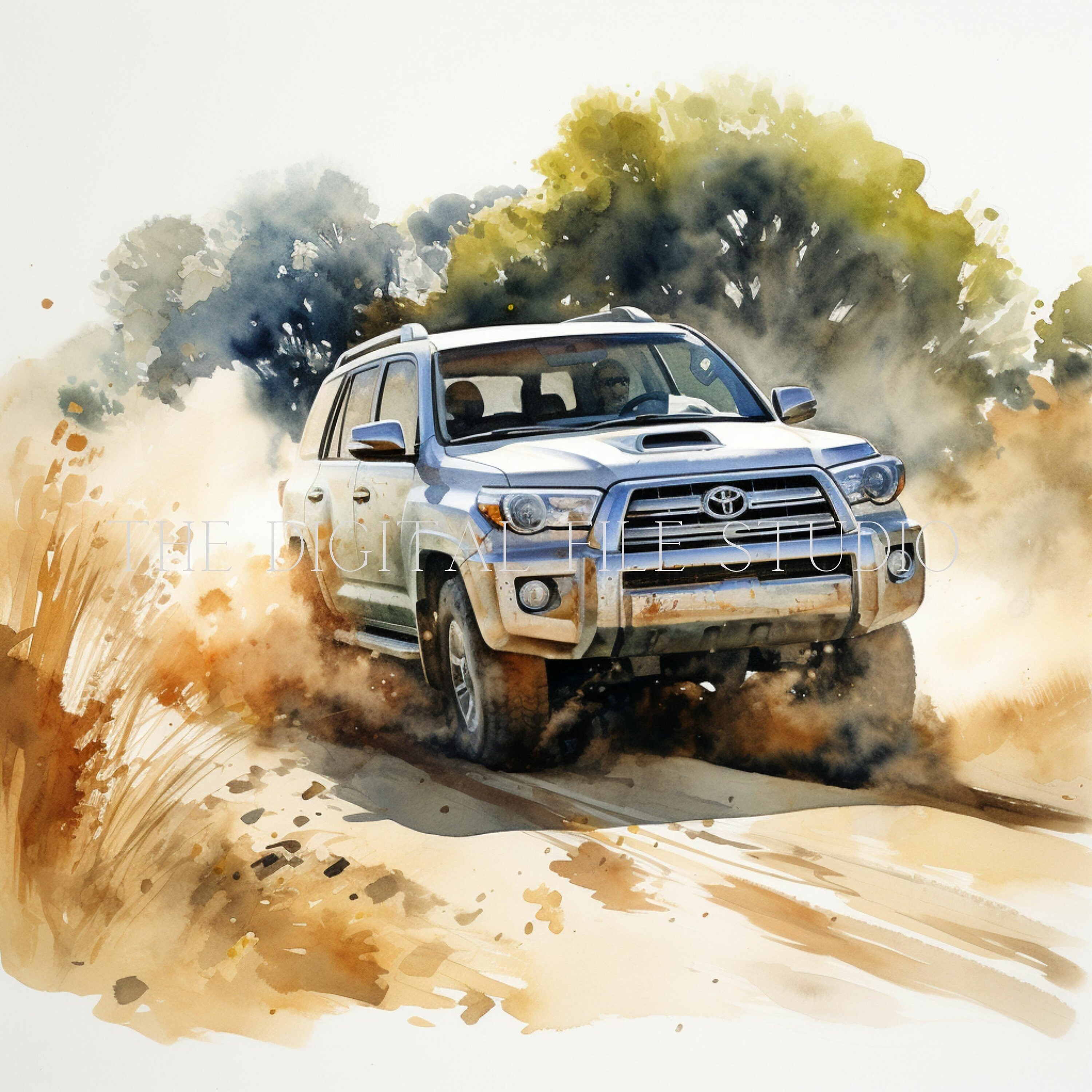 12 Toyota 4runner High-quality Designs PNGJPGPDF Clip Art , Journaling ...
