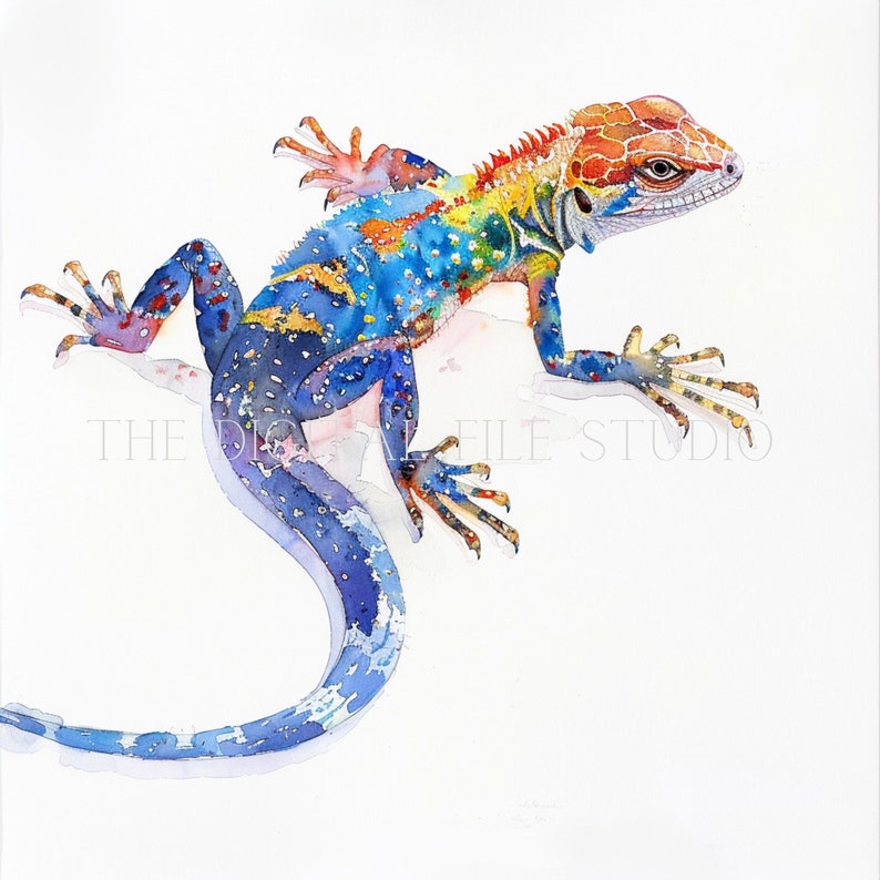12 Lizard PNGJPGPDF Clipart 12 Digital Download Animal Images Animal ...