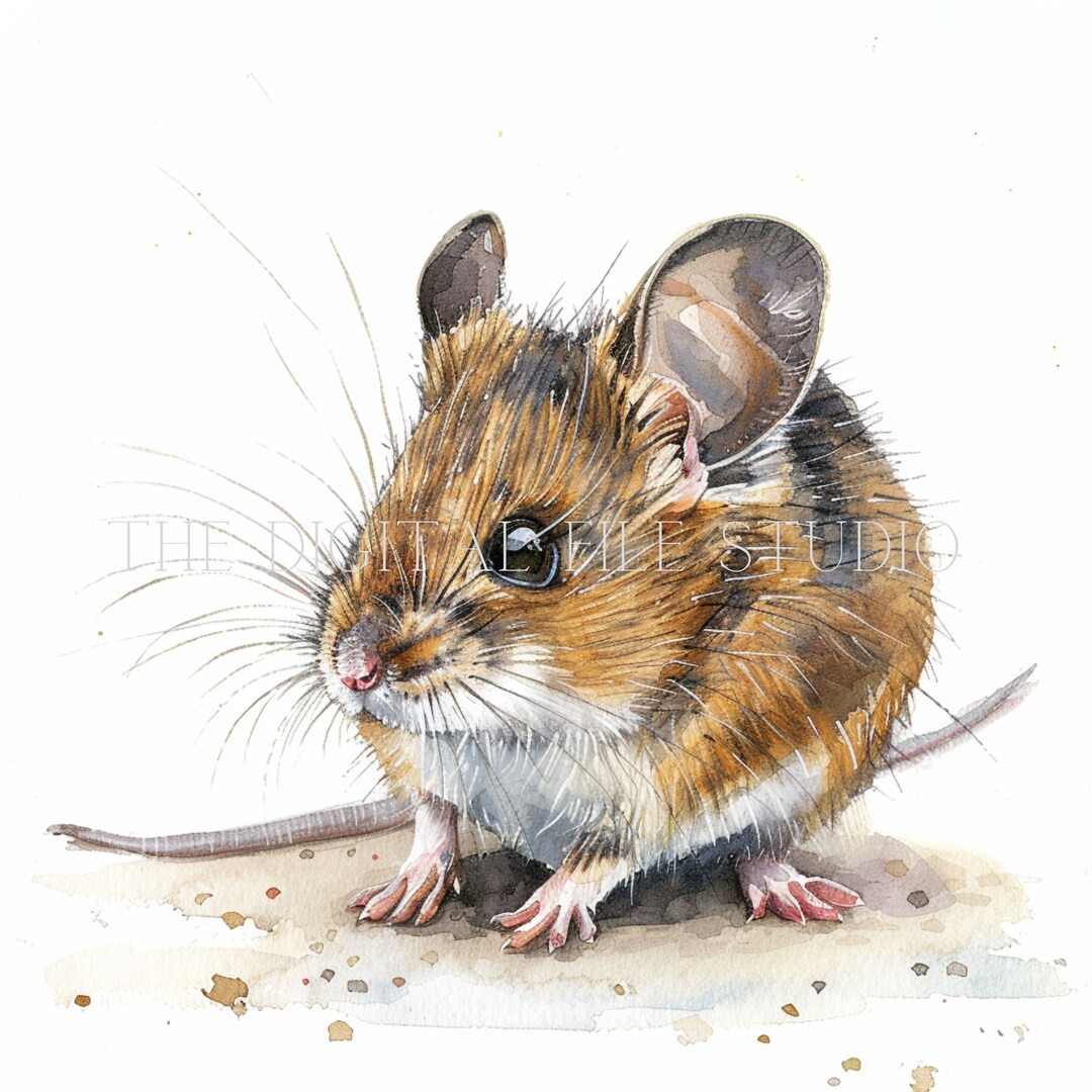 12 Mouse PNGJPGPDF Clipart 12 Digital Download Animal Images Animal Art ...