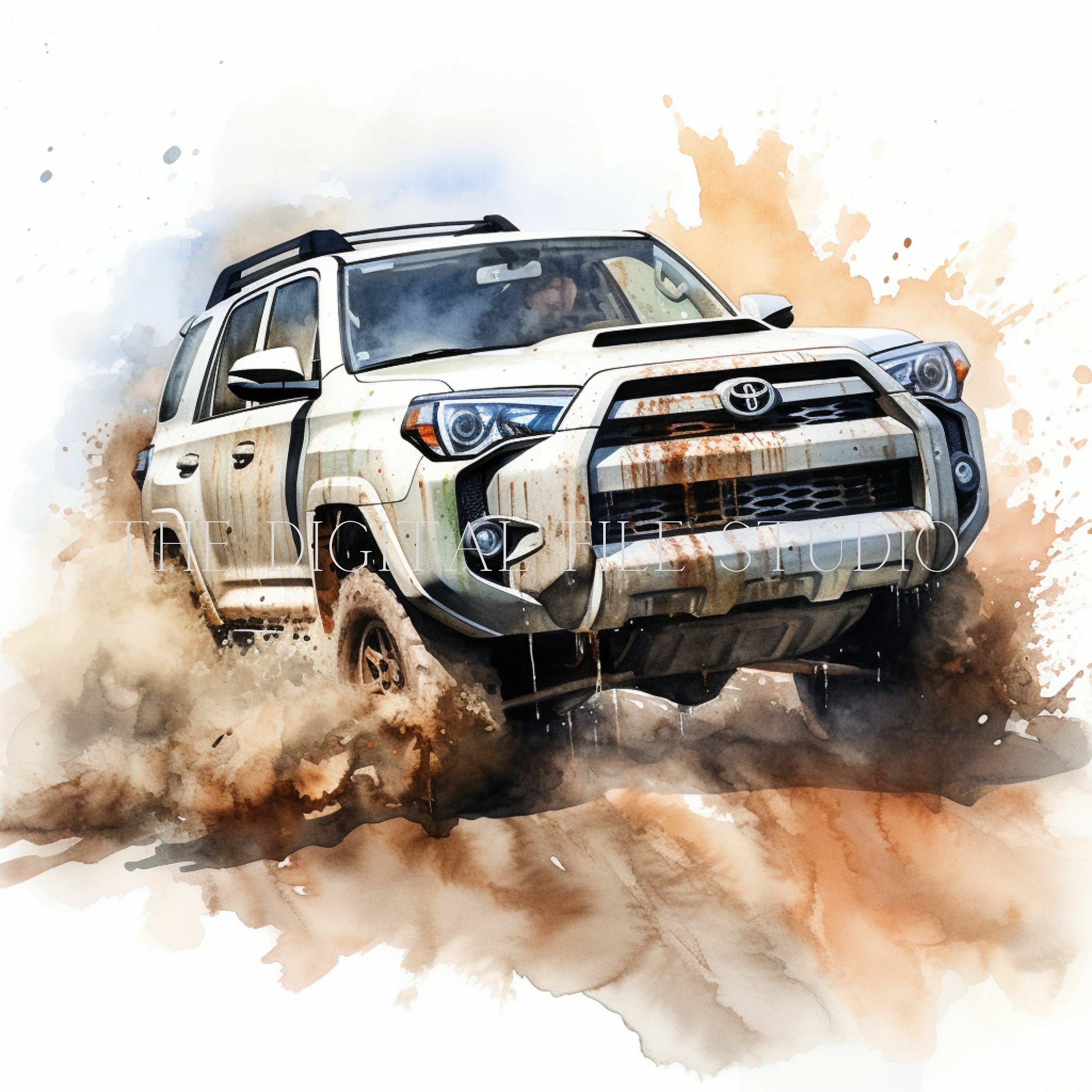 12 Toyota 4runner High-quality Designs PNGJPGPDF Clip Art , Journaling ...