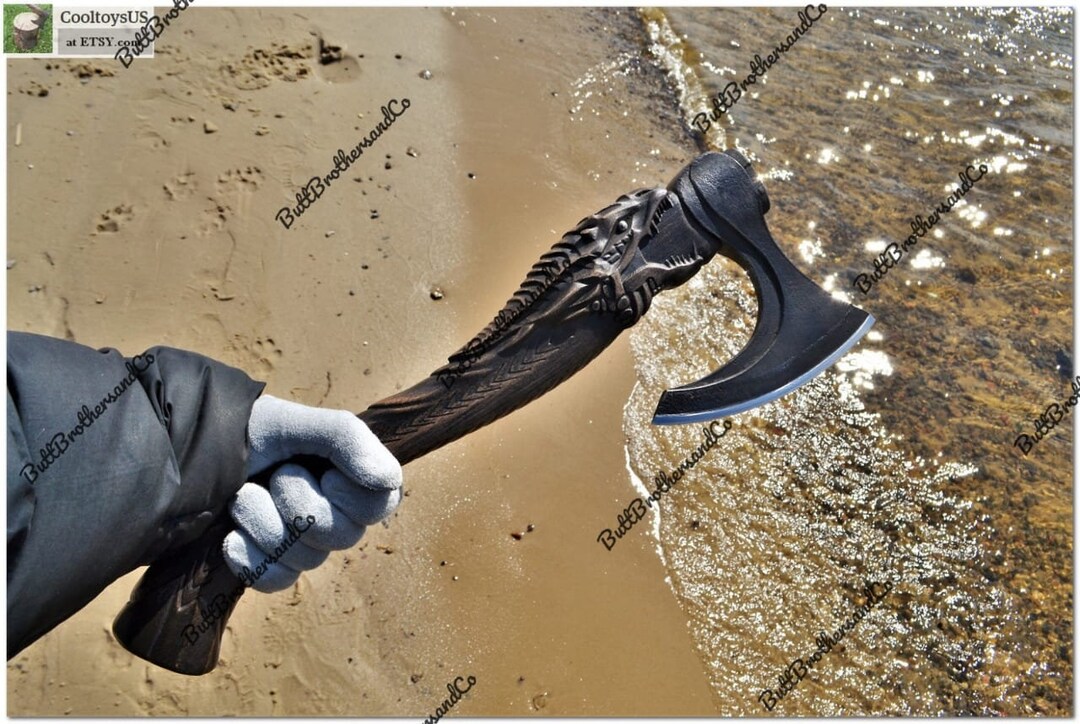 Celtic Axe keltic Knight's Hand Dragon Most Unusual, Elegant, Ornately ...