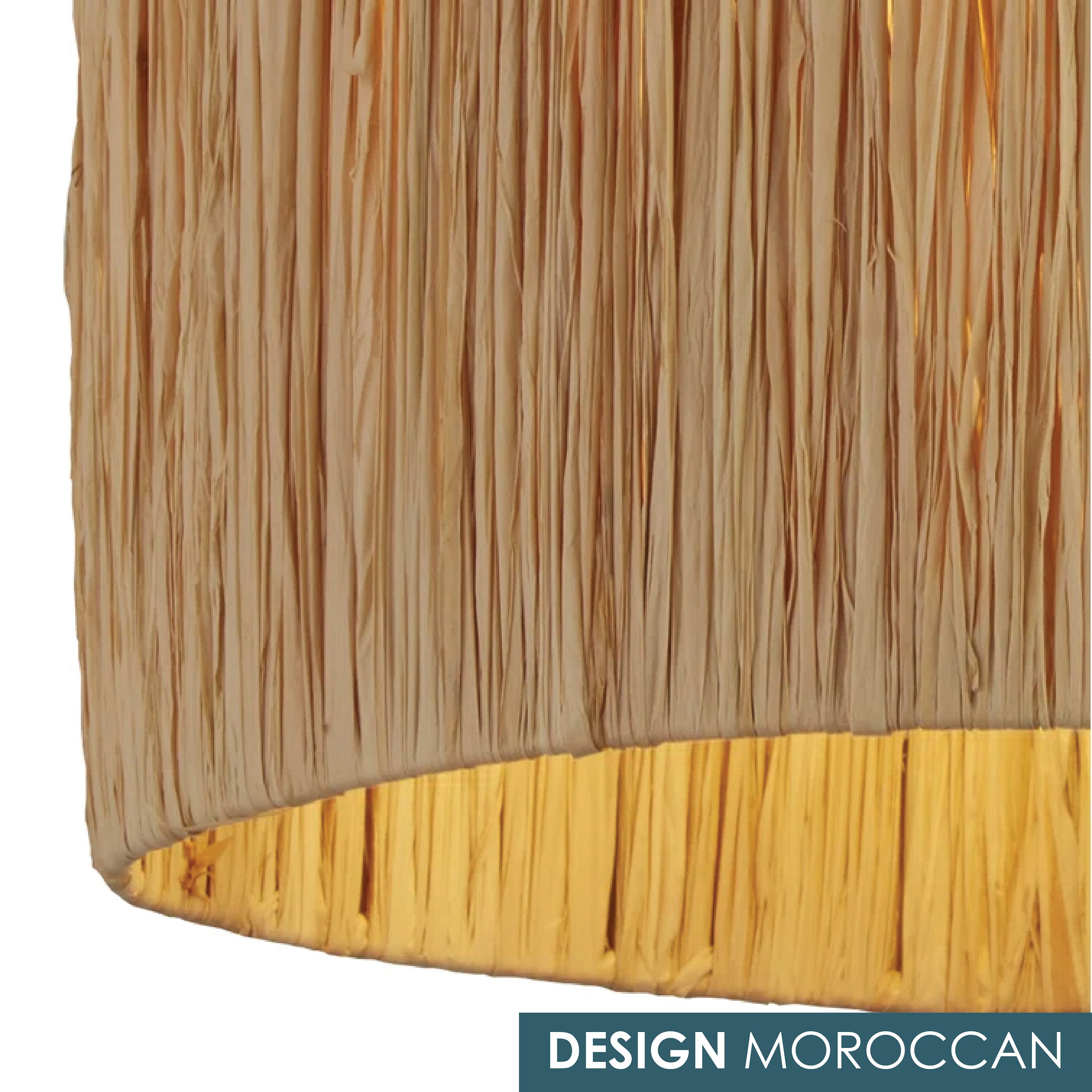 Handmade Moroccan Raffia Chandelier, Woven Raffia Sconce, Woven Straw ...