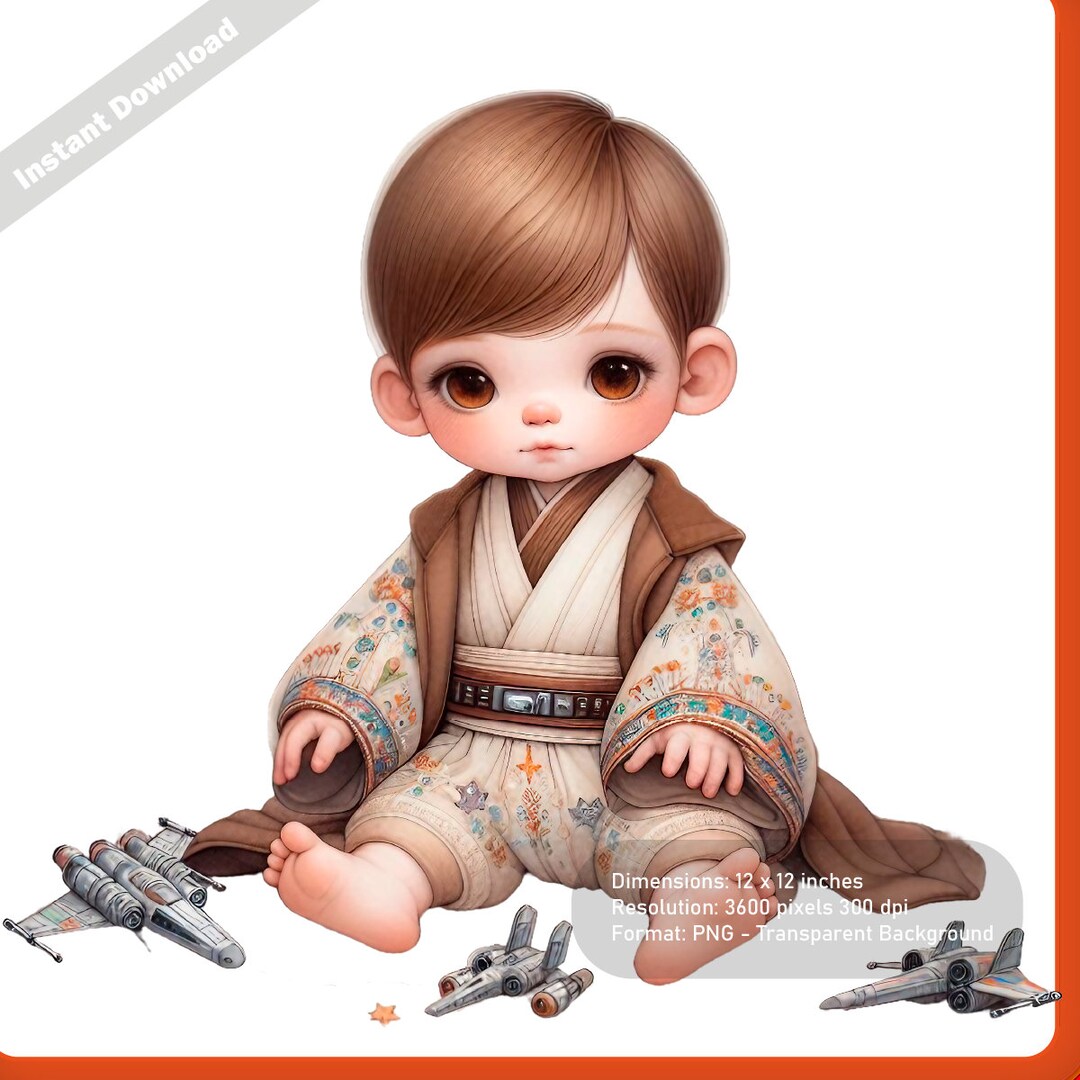 Concept Art Baby Luke Watercolor PNG Rainbow Aesthetic Clipart for DIY ...