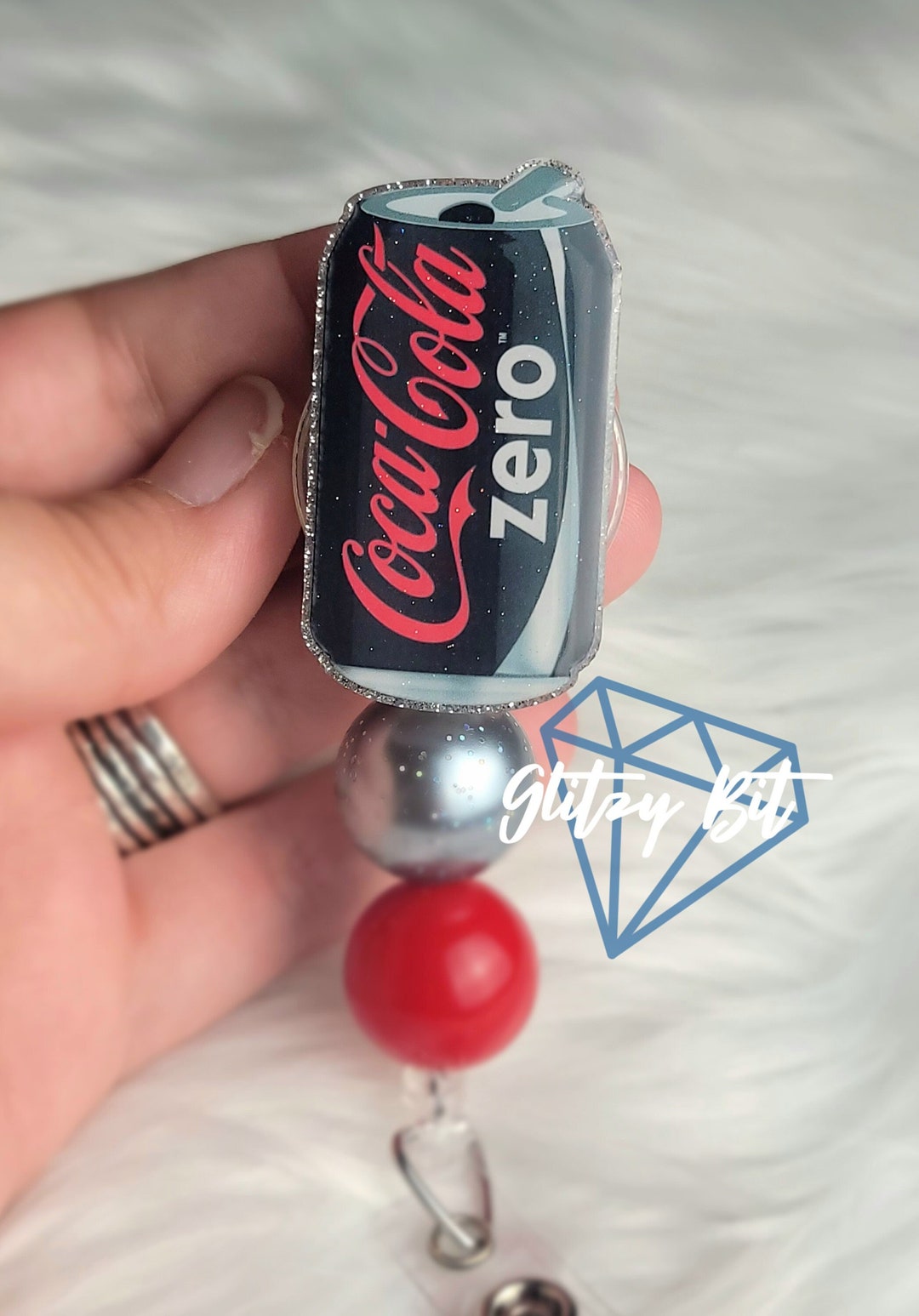 Zero Sugar Soda Cola Can Badge Reel - Etsy