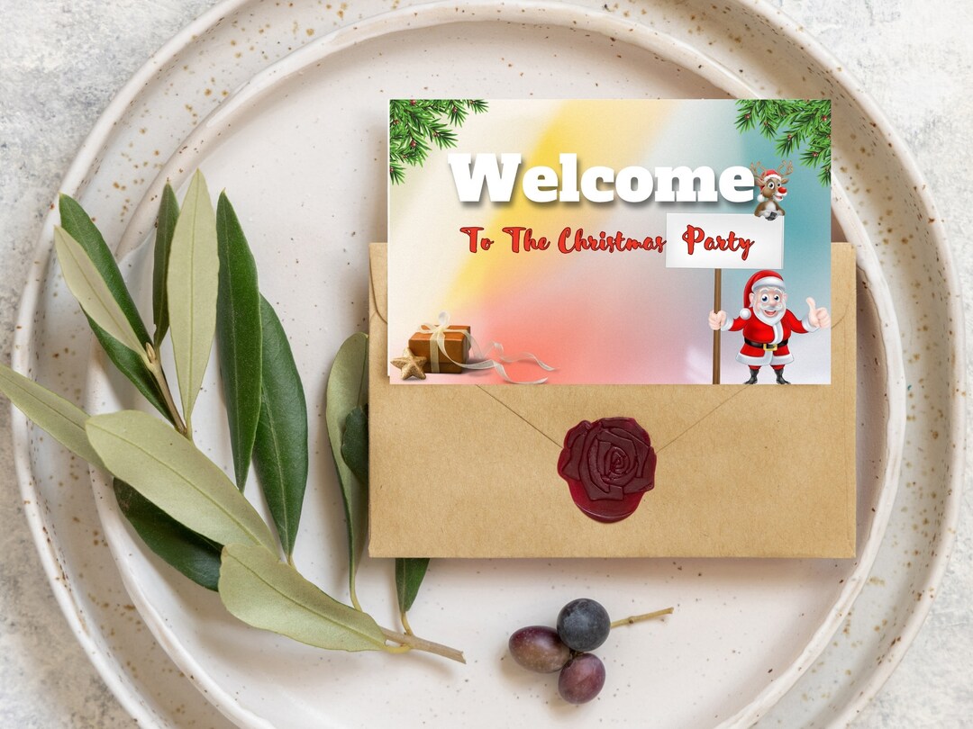 Welcome Card/ Gift Card for Guest/ Printable Card Design/simple Design ...