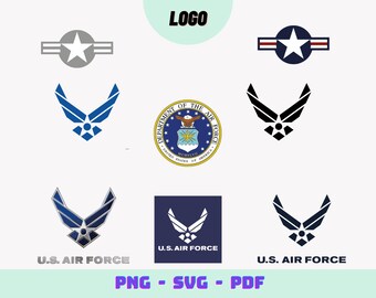 Us Air Force Svg, Us Air Force Png, Us Air Force Pdf, Air Force Pdf Svg ...