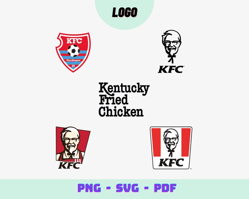 KF Food Logo, Clipart, Stickers, Logo, Mccafe Logo, Svg,png Files for ...